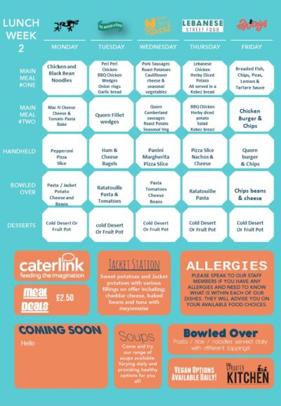 School Meals – Sweyne Park School